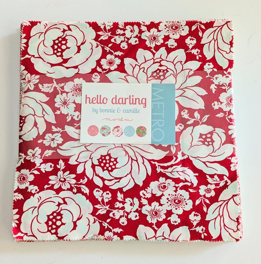 Hello Darling Layer Cake Bonnie & Camille 55110LC Moda Precut 100% ...