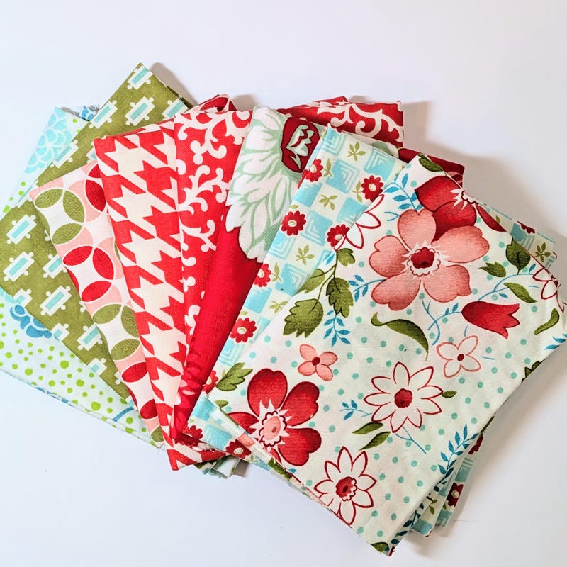 Vintage Modern Moda Fabric - Etsy