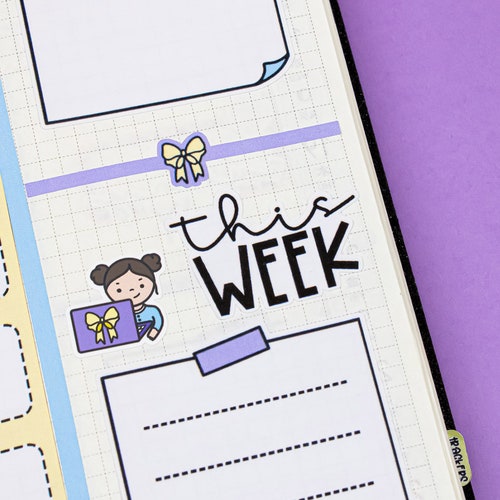 Planner Time & Planner Sesh PRINTABLE Script Planner Stickers - Etsy