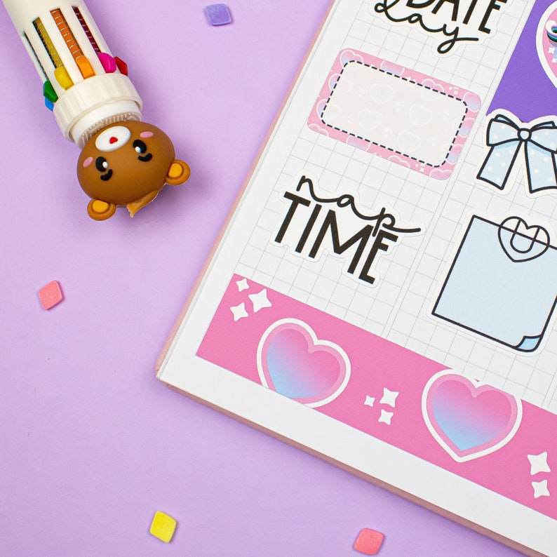 Nap Time PRINTABLE Script Planner Stickers - Etsy