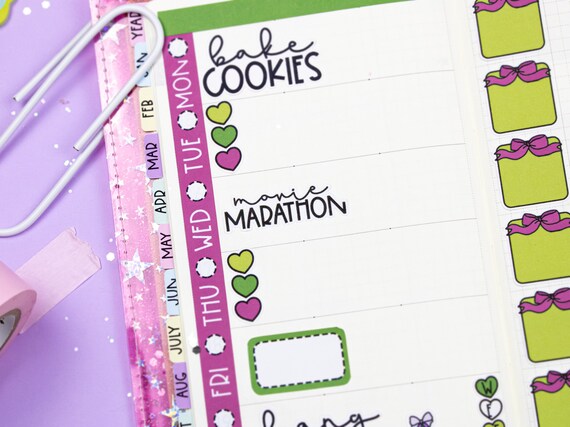 Movie Marathon PRINTABLE Script Planner Stickers | Etsy