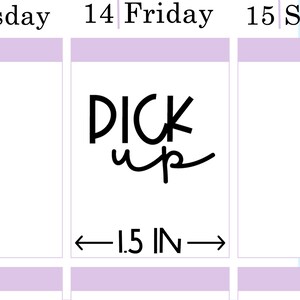 Pick up PRINTABLE Script Planner Stickers - Etsy