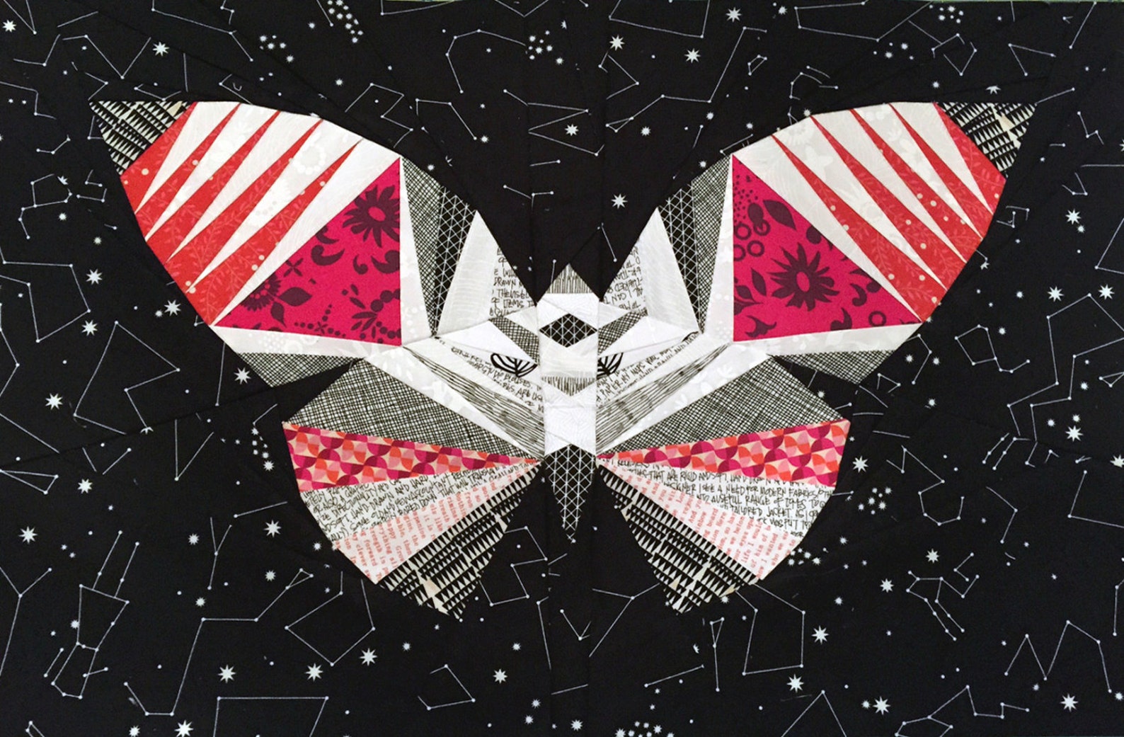 Take Wing Paper Piecing Pattern PDF Format - Etsy