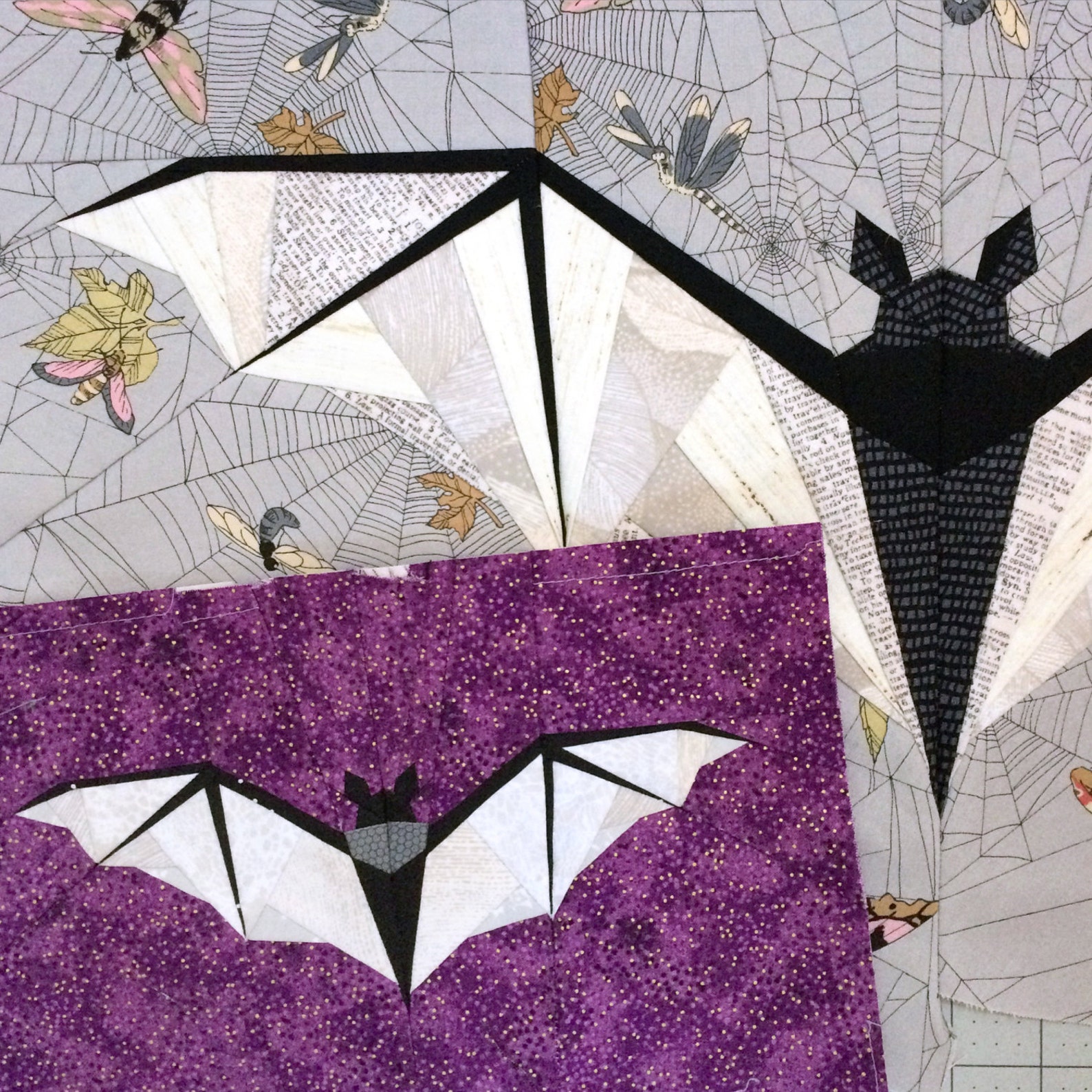 Midnight Bite Paper Piecing Pattern - PDF Format - Etsy