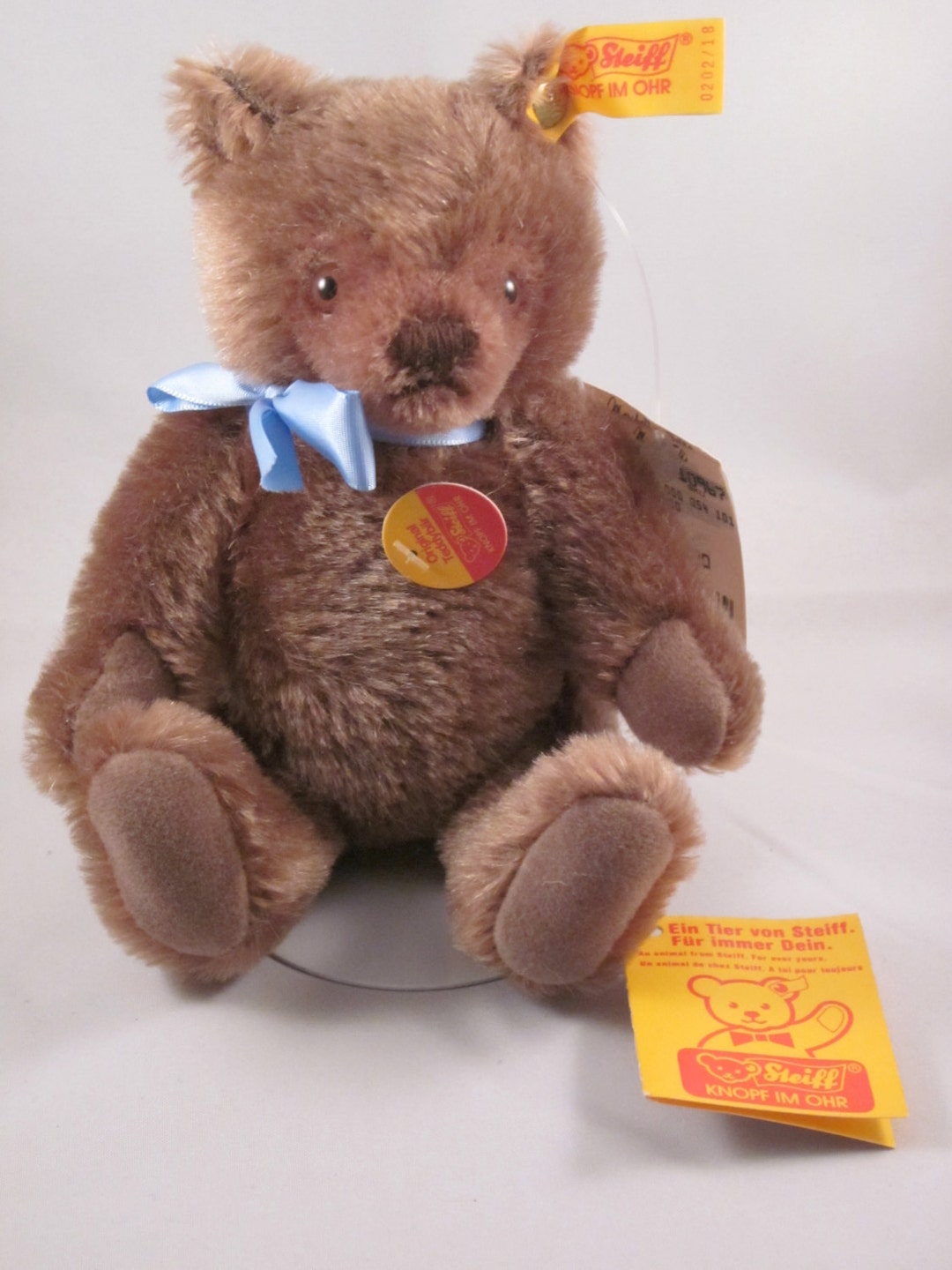 Original Teddy Bear Steiff Stuffed Animal – Vintage - Etsy