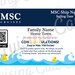 Customized Cruising Duck Tags: MSC Sailing Card Cruising Duck Member - Etsy