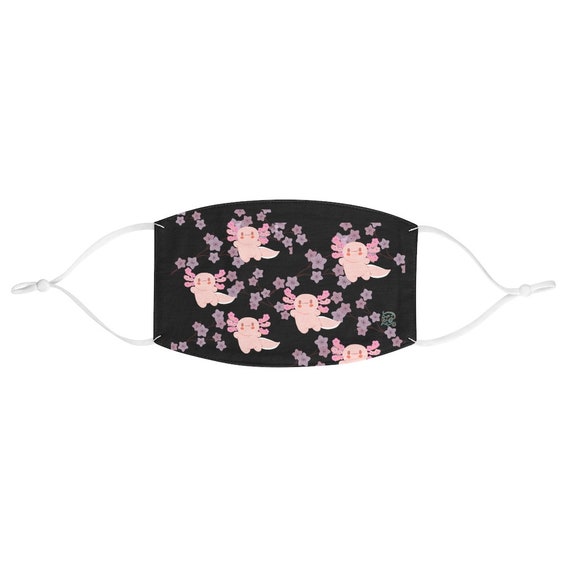Axolotl Fabric Face Mask - Etsy