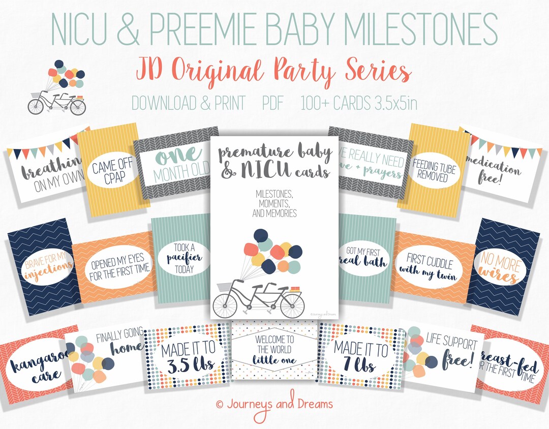NICU, Preemie, Foster/adoptive Baby Milestone Signs . 100+ Signs . 3 ...