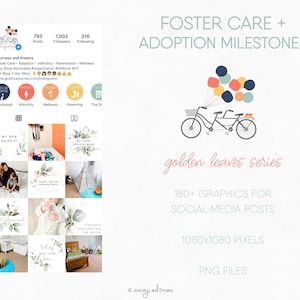 Foster Care and Adoption Milestone Signs . 180+ Signs! . Social Media ...
