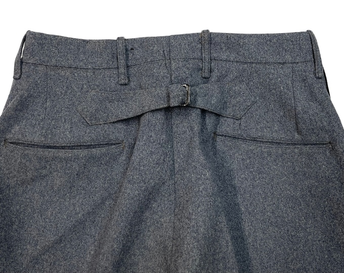 Vintage 1930s Buckle Back Uniform Trousers DATED 1930 Measure 29 W - Etsy