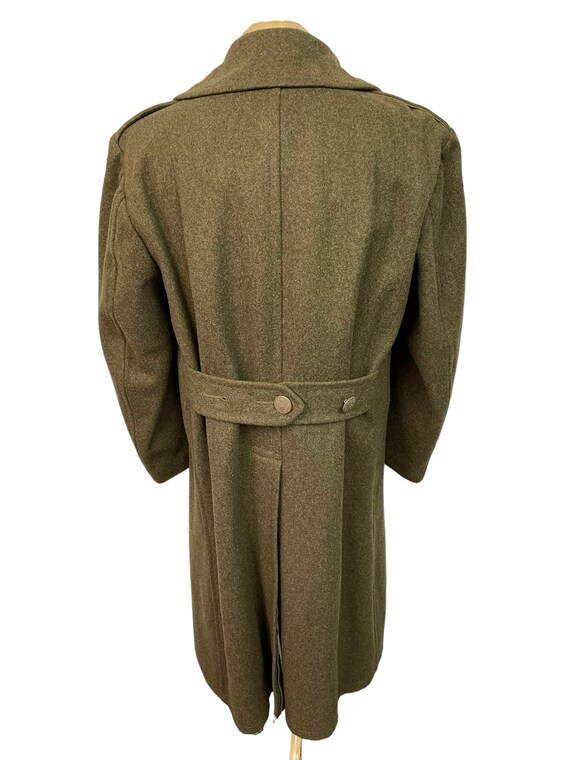 Vintage WW2 Army AF Officer's Overcoat 40 S ~ Theater… - Gem