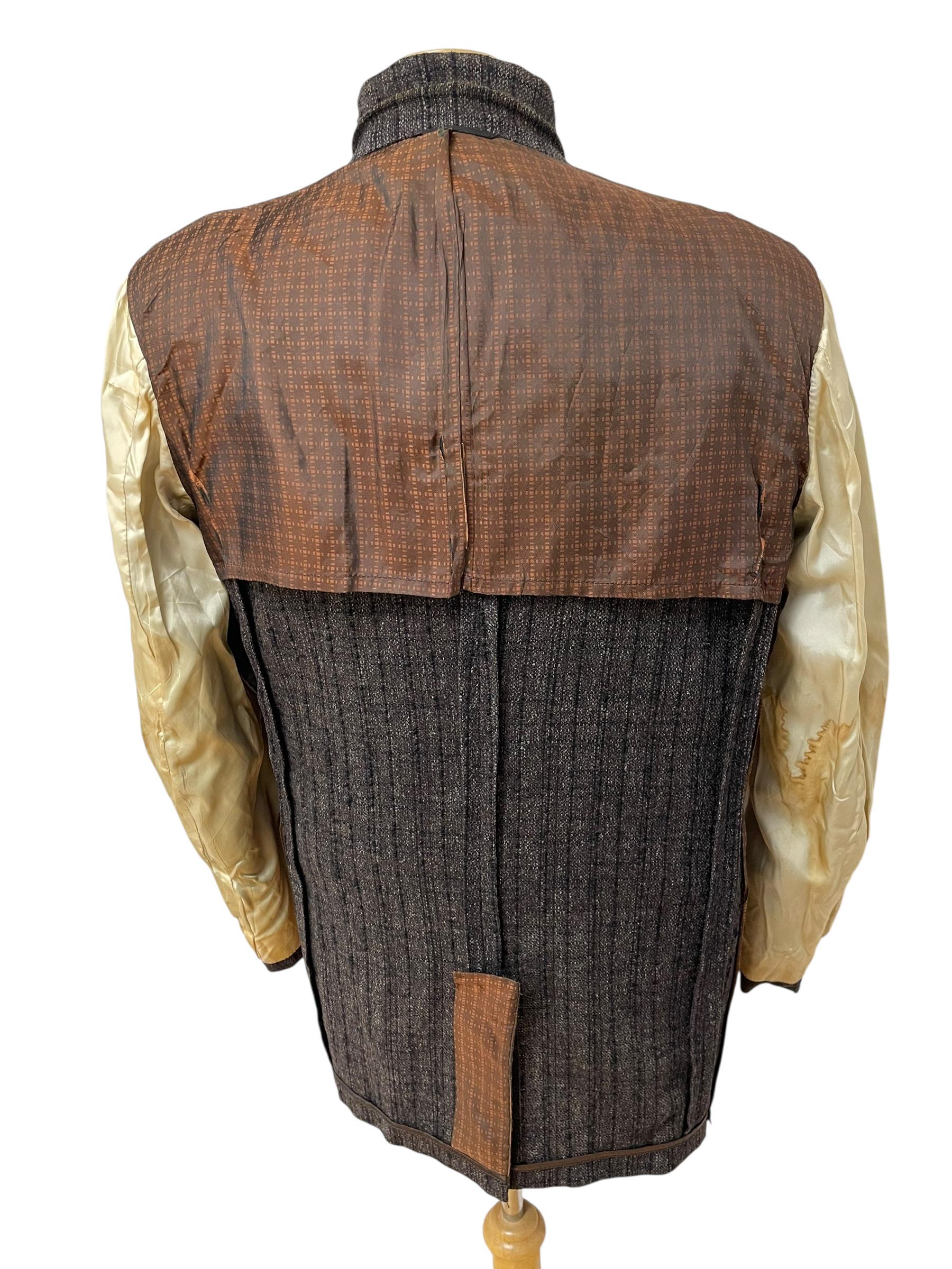 Vintage 1950s Atomic Fleck Tweed Sport Coat Sz 42 L ~ Blazer Jacket ...