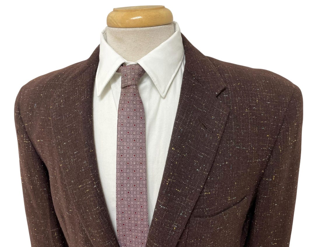 Vintage 1950s Atomic Fleck Sport Coat Sz 38 R ~ Rockabilly Blazer ...
