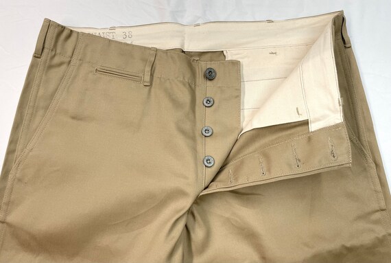 Deadstock Japan K&T H Co WW2 US Army Chinos measure 3… - Gem