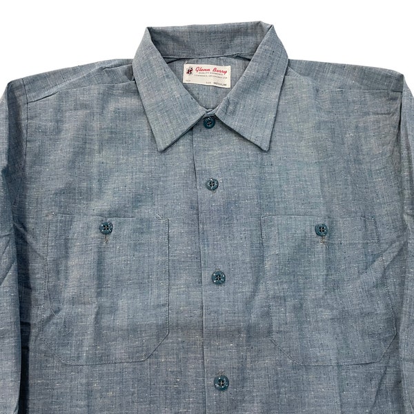 Chambray Work Shirt - Etsy