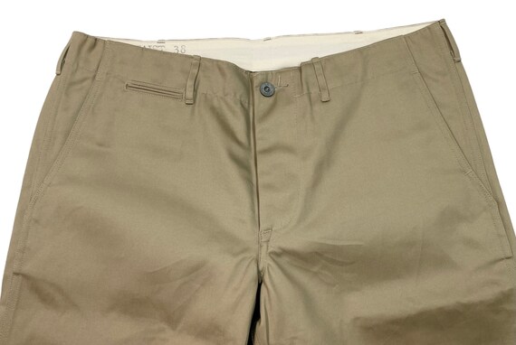 Deadstock Japan K&T H Co WW2 US Army Chinos measure 3… - Gem