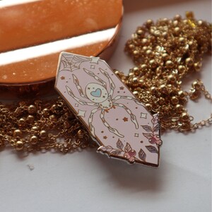 Sacred Beasts Spider Enamel Pin - Etsy