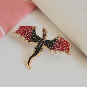 Green and Purple Dragon Enamel Pins - Etsy