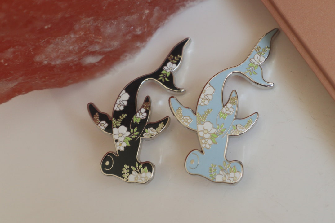 Hammer Head Shark Enamel Pins | Shark | Hard Enamel Pins - Etsy