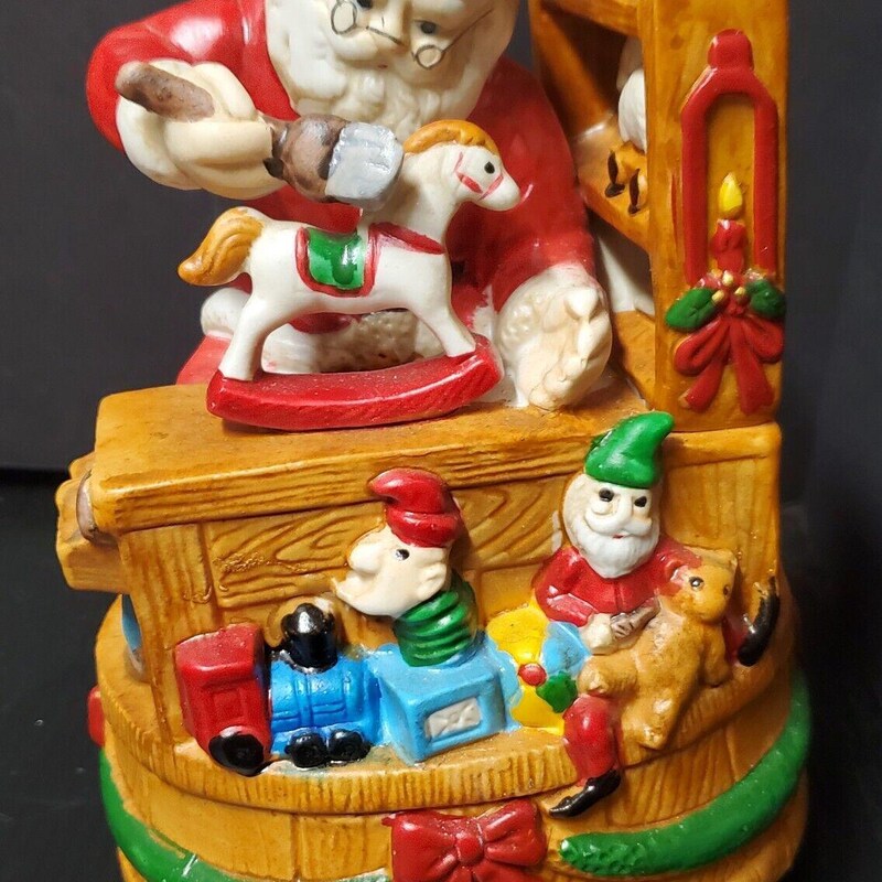 Santa Music Box - Etsy