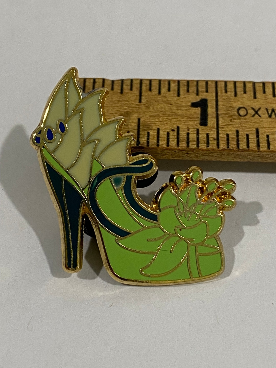 Vintage Disney Parks TIANA High Heel Fashion Shoe princess and the Frog ...