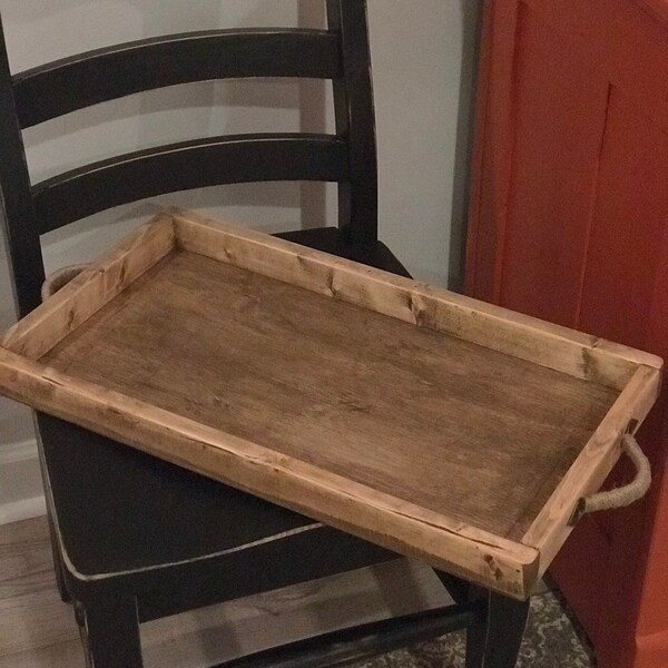Reclaimed Wood Tray - Etsy