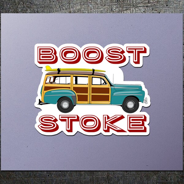 Woody Surf Wagon - Etsy