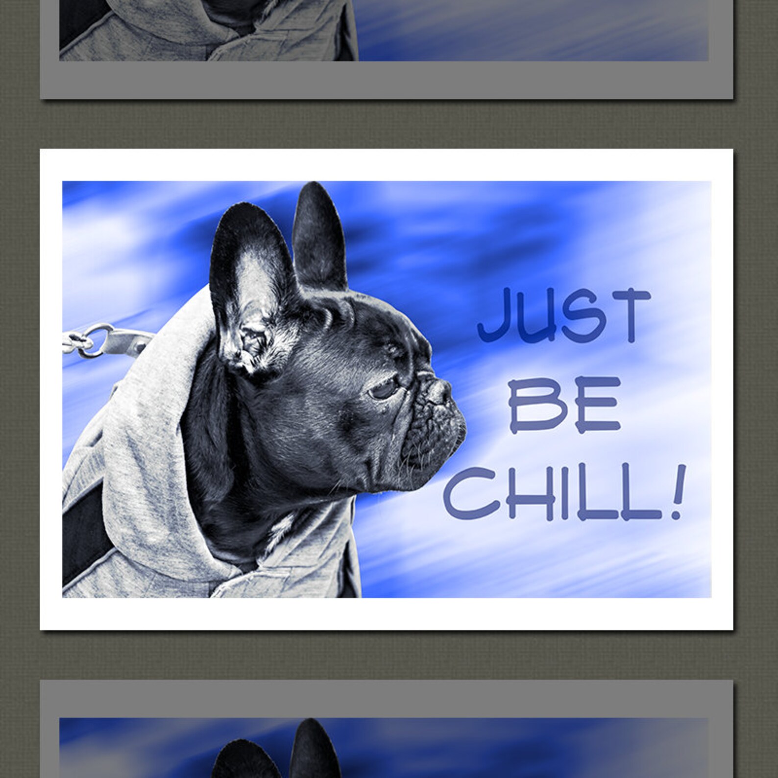 Just Be Chill 13x19 Art Printmatte paperarchival inkalways | Etsy