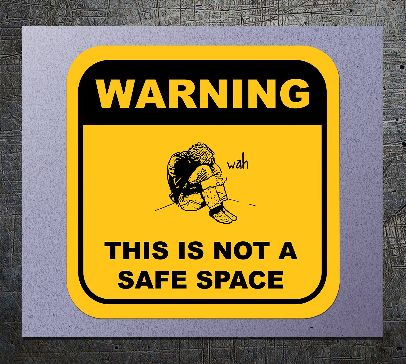This is Not a Safe Space Vinyl Sticker Vinyl, ,free Shipping, Stickers ...