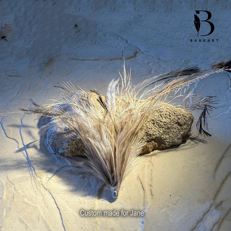 EMU FEATHER Tuft-pinchers, Ready to Go, Cloak, Earrings, Jewellery ...