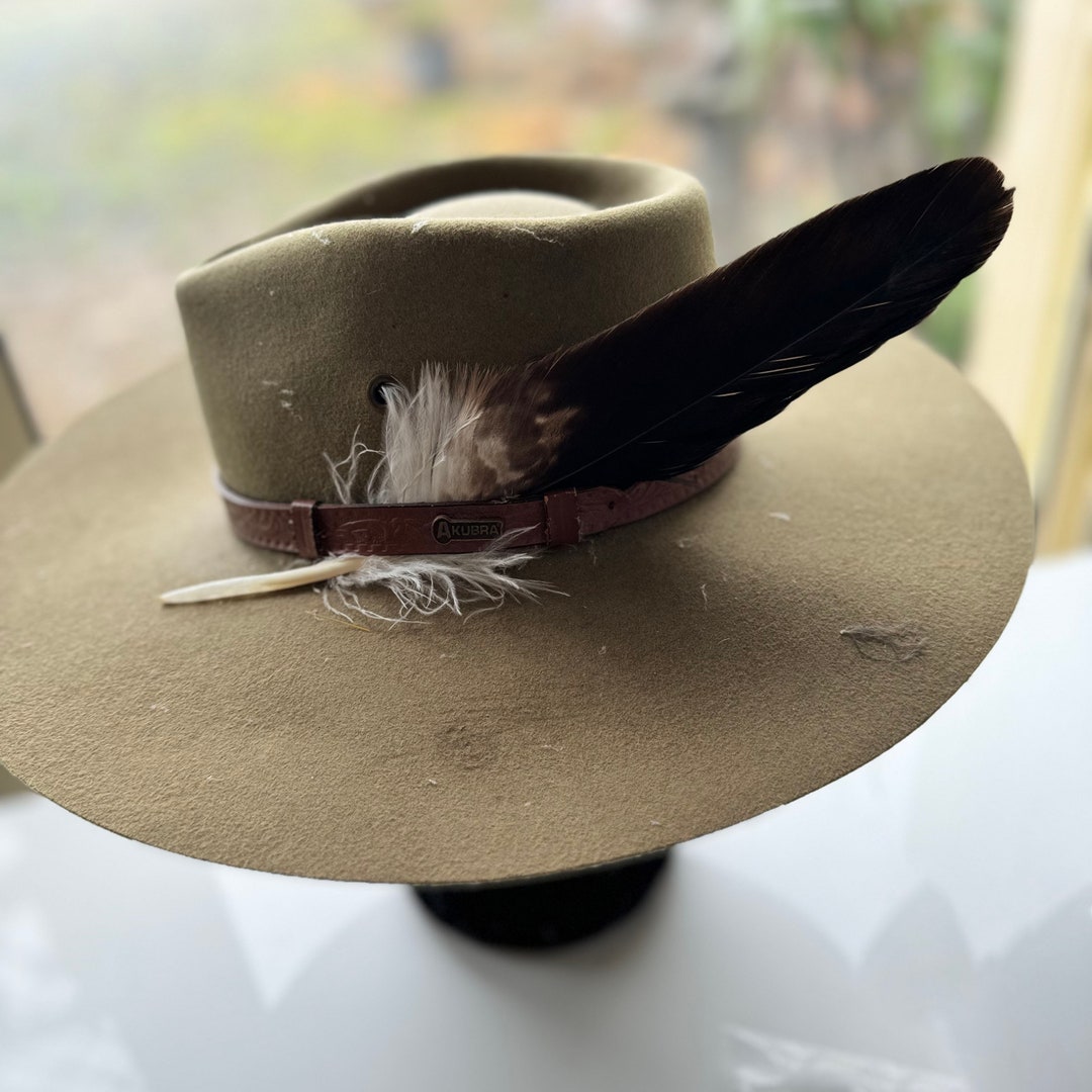 Choose Eagle Hat Feather/ Prayer Feather, Akubra, Collector, Spiritual ...