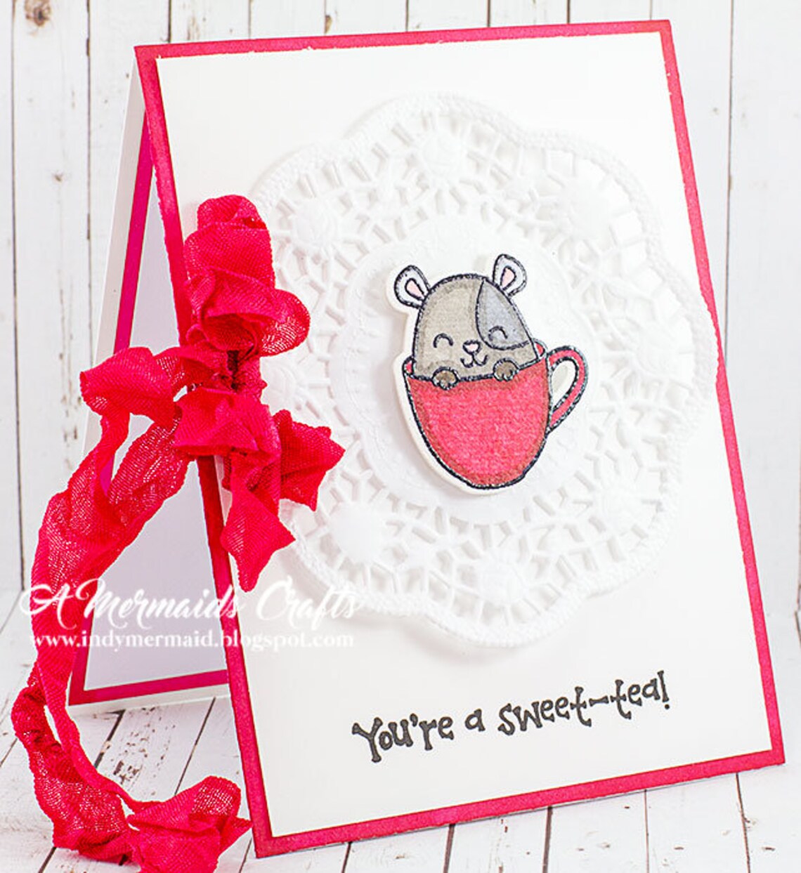 Hamster in a Tea Cup You Are a Sweet-tea Greeting Card - Etsy