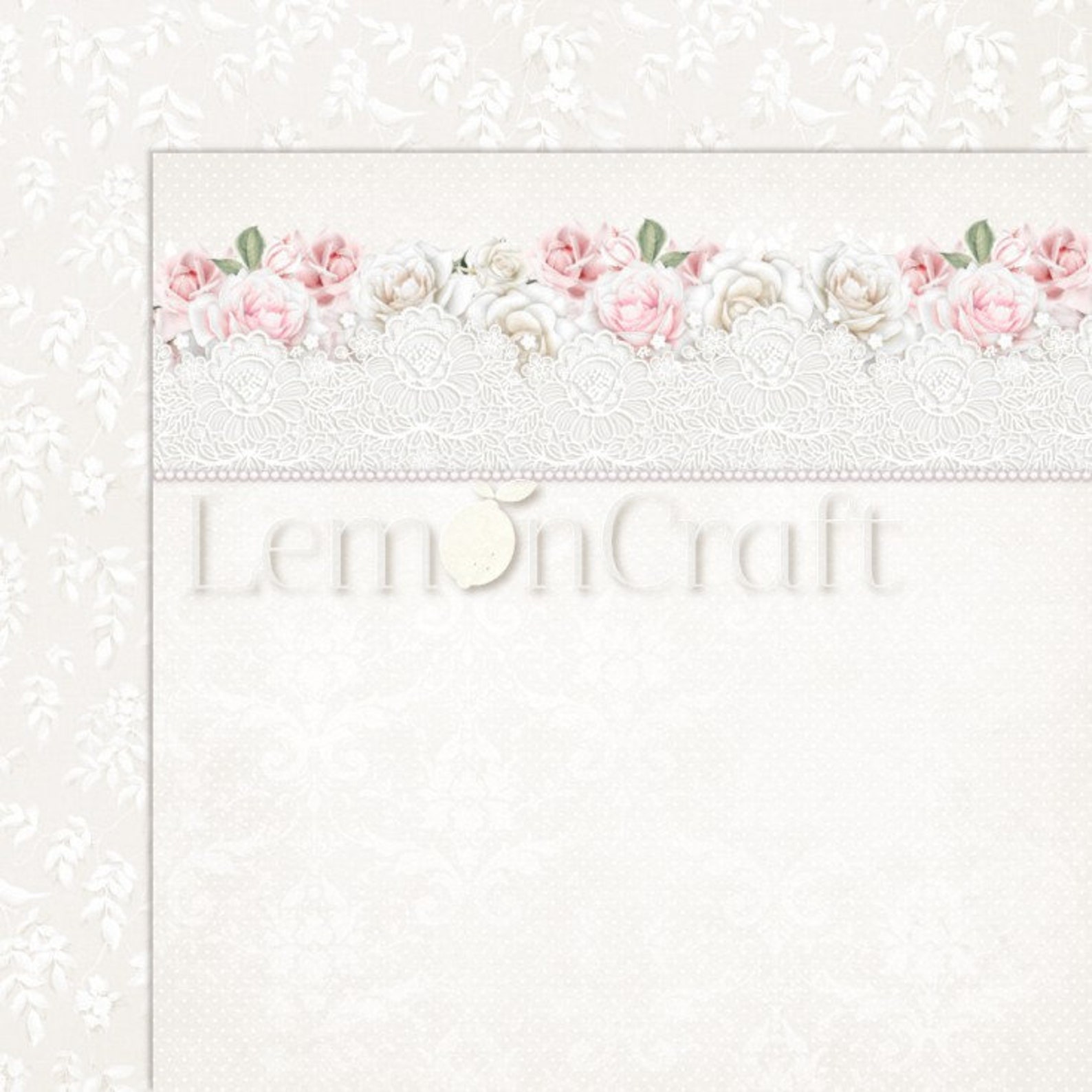 Lemoncraft Elegance 12x12 Scrapbook Paper Stack | Etsy