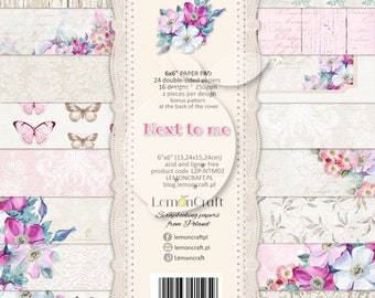 Lemoncraft Joy to the World 6x6 Designer Scrapbook Paper | Etsy