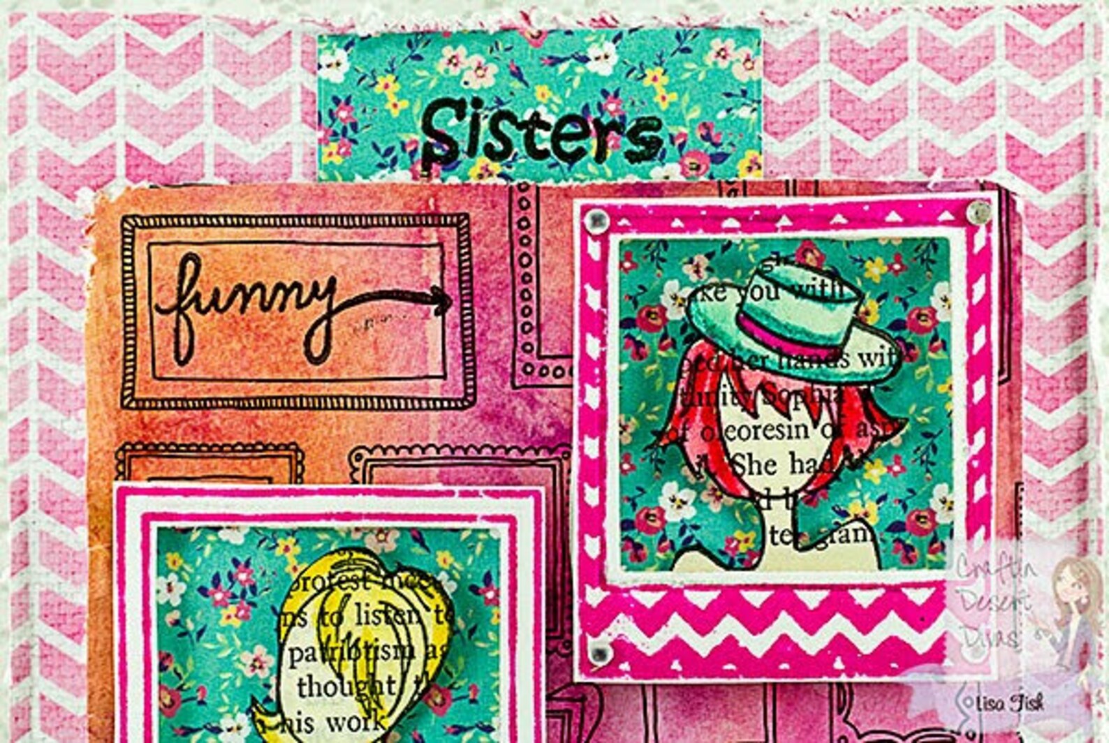 Handmade Sisters Card - Etsy