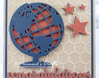 Congratulations Flash Card X 3 - Etsy