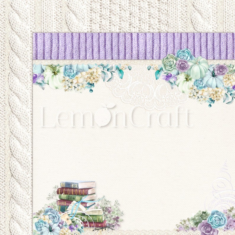 Lemoncraft Autumn Twilight 12x12 Scrapbook Paper Stack - Etsy