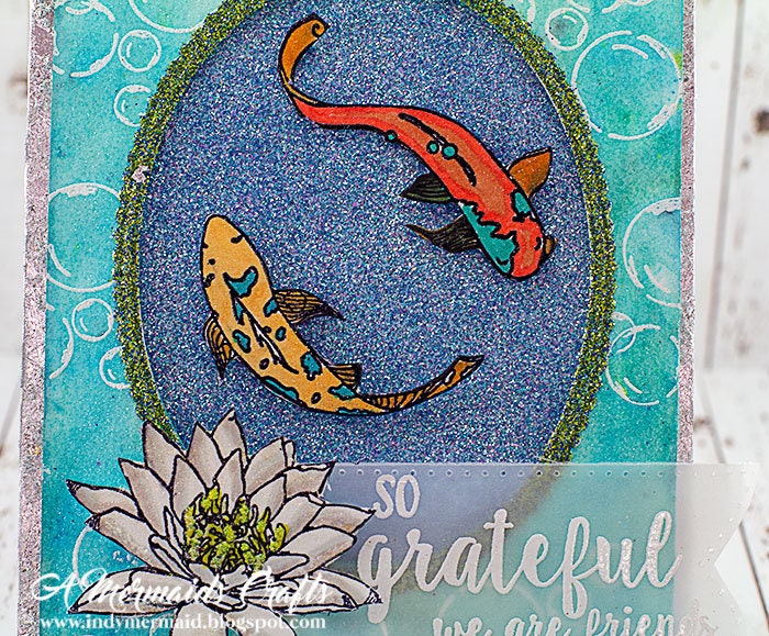 So Grateful We Are Friends Koi Fish Greeting Card - Etsy