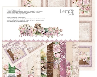 Lemoncraft Lullaby 12x12 Designer Scrapbook Paper - Etsy