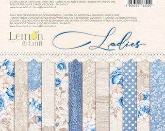 Lemoncraft Silence 6x6 Designer Scrapbook Paper | Etsy