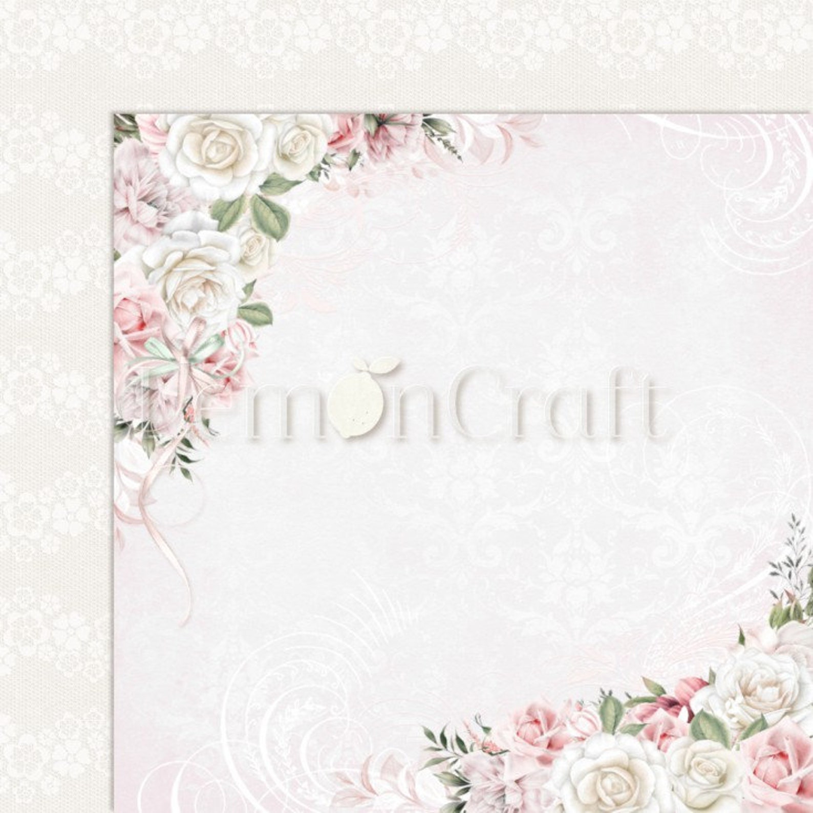 Lemoncraft Elegance 12x12 Scrapbook Paper Stack - Etsy