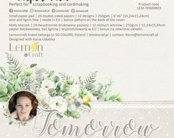 Lemoncraft Serenity 6x6 Designer Scrapbook Paper - Etsy