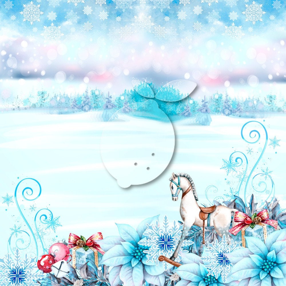 Lemoncraft Joy to the World 6x6 Designer Scrapbook Paper - Etsy