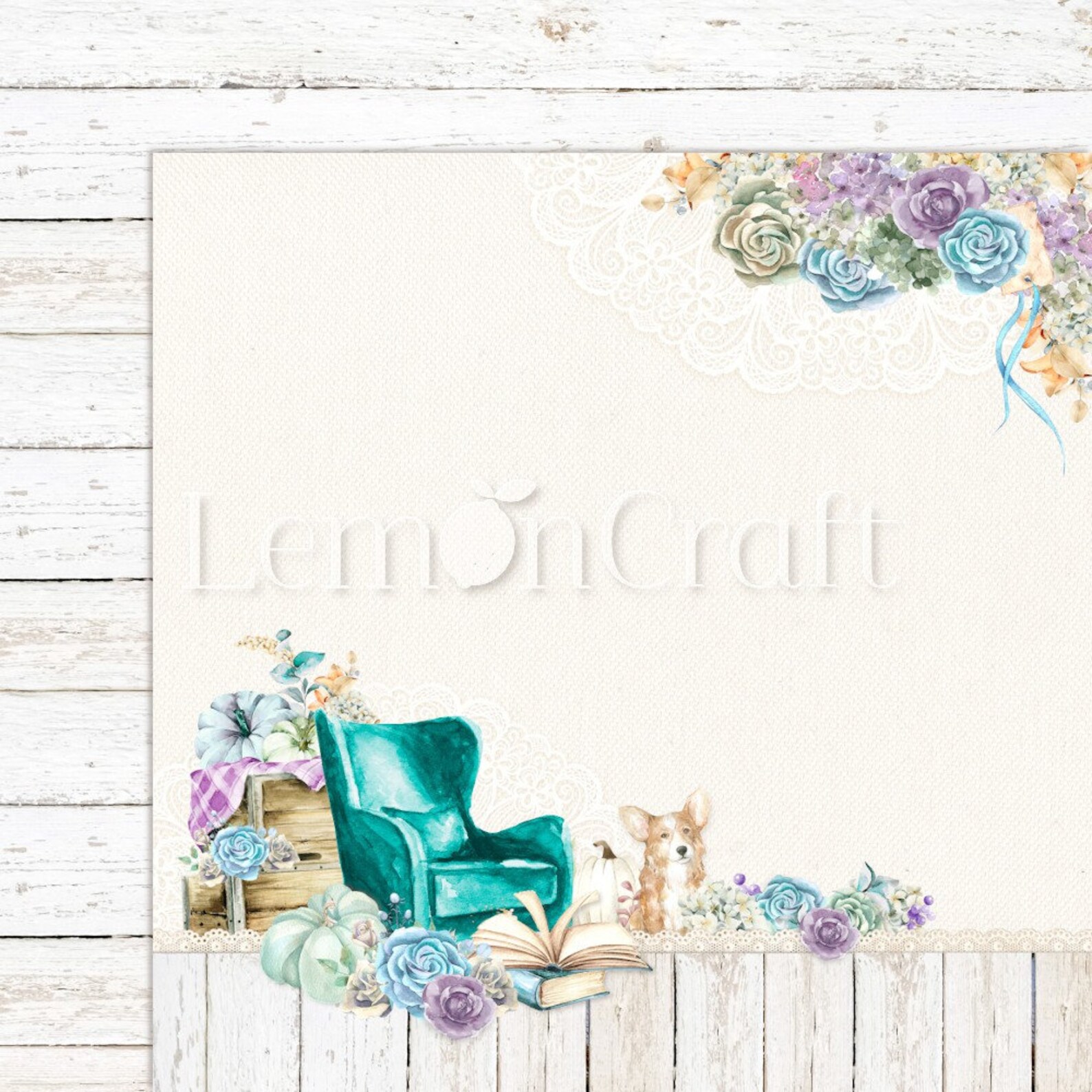 Lemoncraft Autumn Twilight 12x12 Scrapbook Paper Stack - Etsy