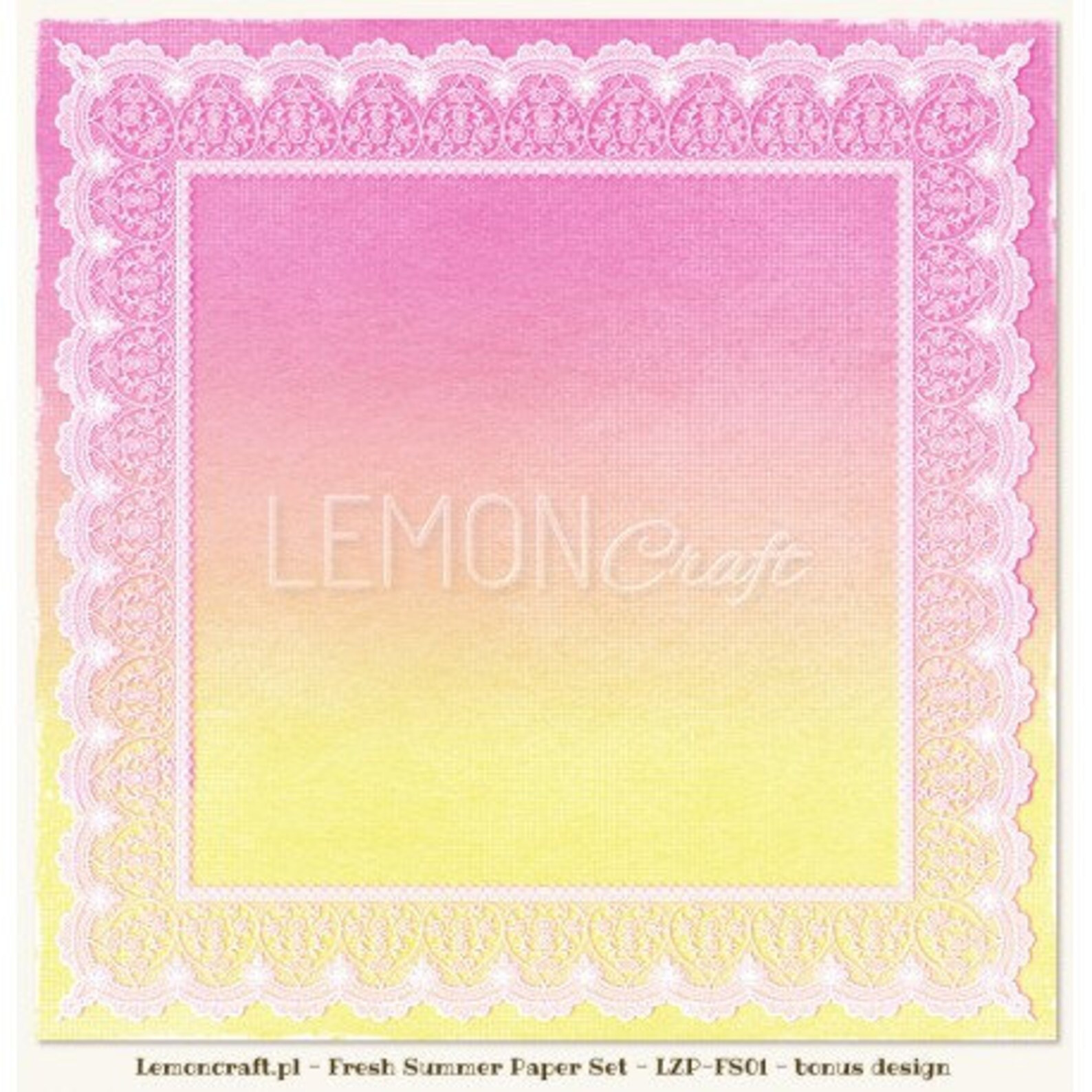 Lemoncraft Fresh Summer 12x12 Designer Scrapbook Paper - Etsy
