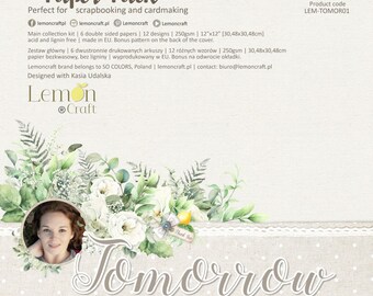 Lemoncraft Joy to the World 12x12 Scrapbook Paper Stack | Etsy