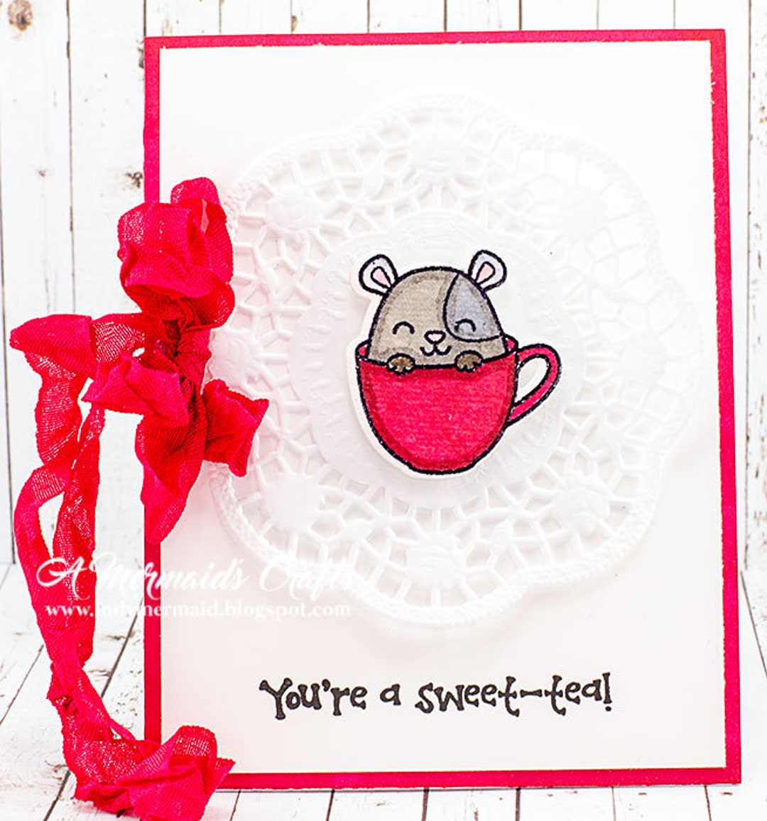 Hamster in a Tea Cup You Are a Sweet-tea Greeting Card - Etsy