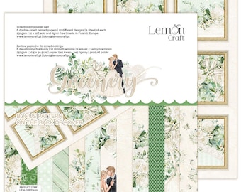 Lemoncraft Forget Me Not 12x12 Designer Scrapbook Paper - Etsy