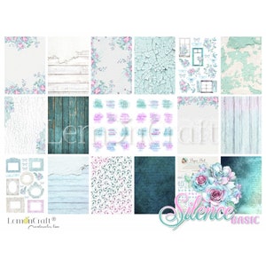 Lemoncraft Silence Basic Edition A4 Scrapbook Paper Stack - Etsy