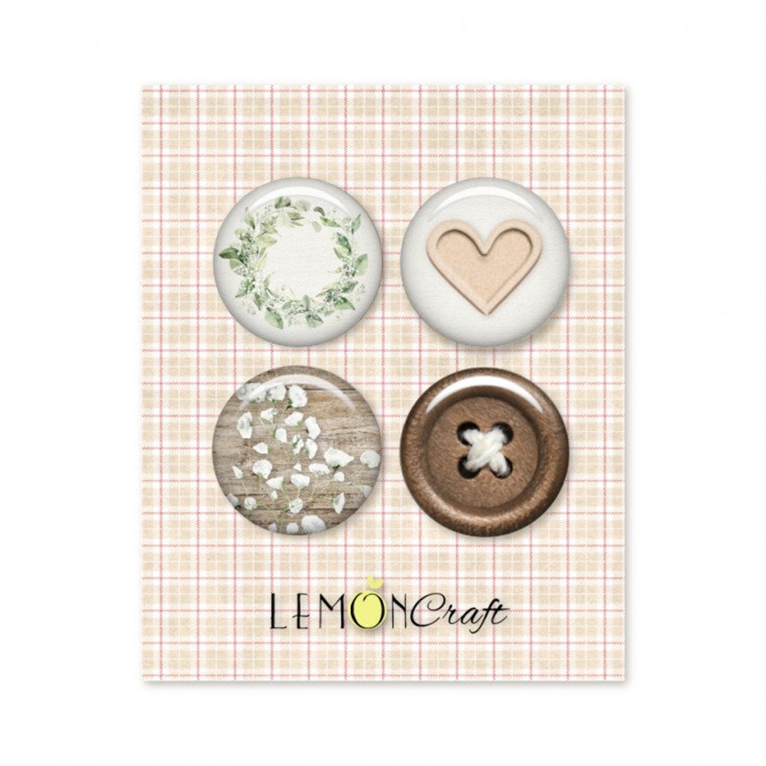 Lemoncraft Tomorrow Buttons / Badges - Etsy